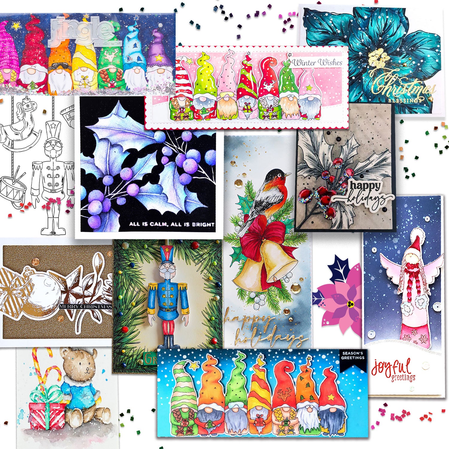 Christmas Digital Stamps – Page 2 – Alex Syberia Designs