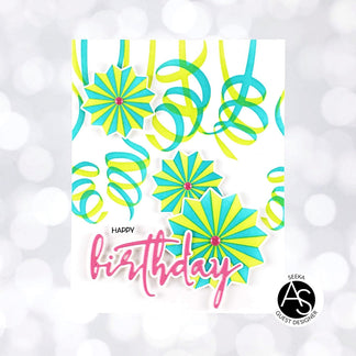 Carnival Party Stencil and Die Set – Alex Syberia Designs