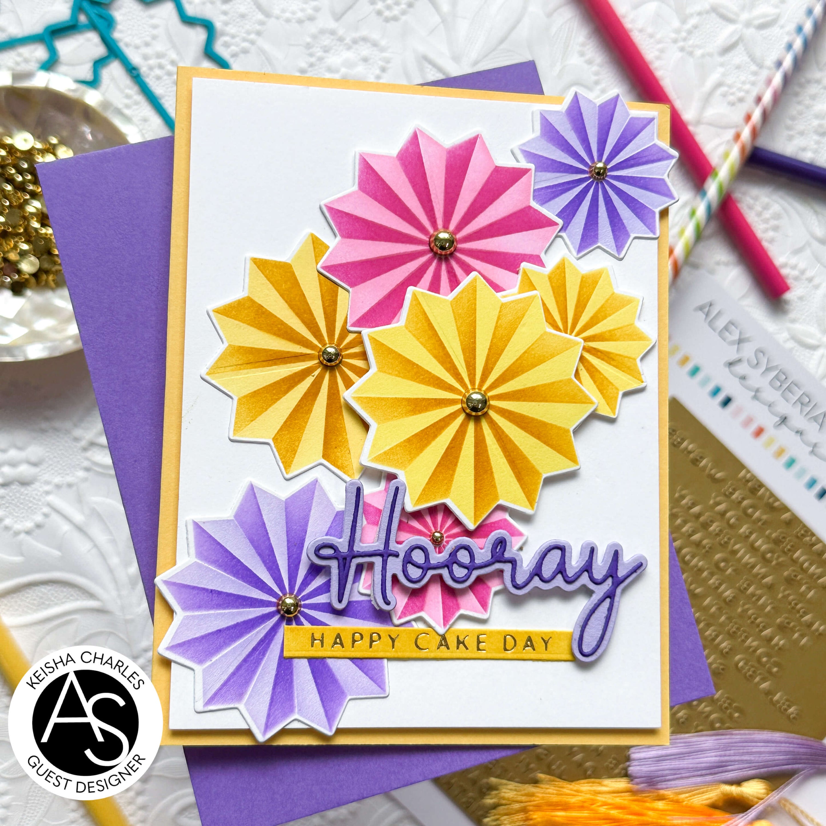 Carnival Party Stencil and Die Set – Alex Syberia Designs