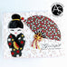 Floral Fans 3D Embossing Folder – Alex Syberia Designs