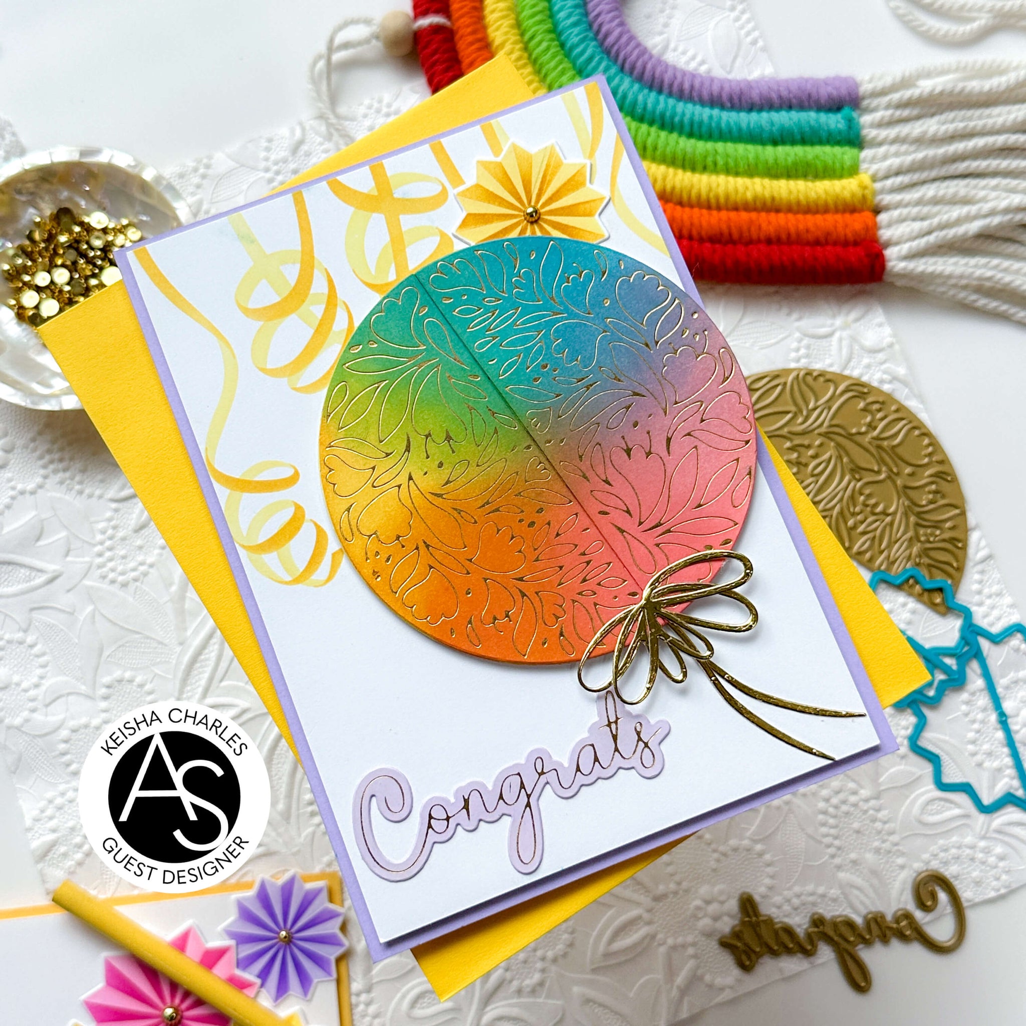 Carnival Party Stencil and Die Set – Alex Syberia Designs