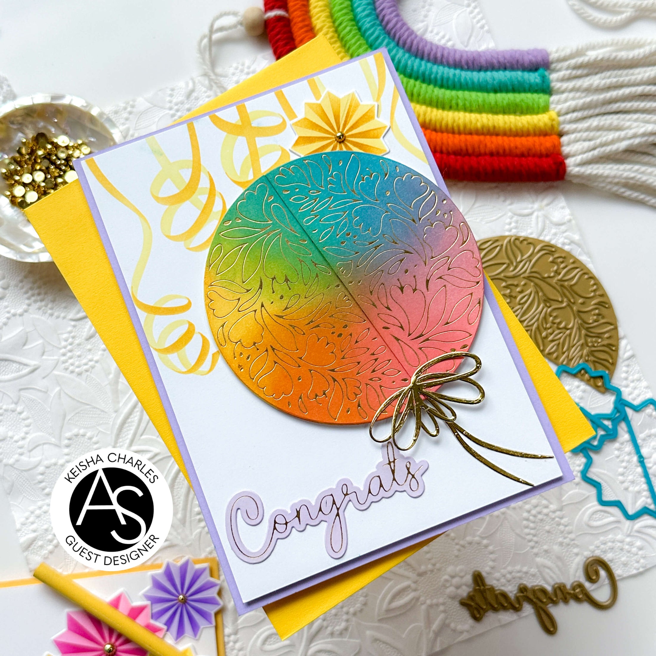 Carnival Party Stencil and Die Set – Alex Syberia Designs