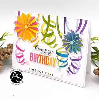 Carnival Party Stencil and Die Set – Alex Syberia Designs