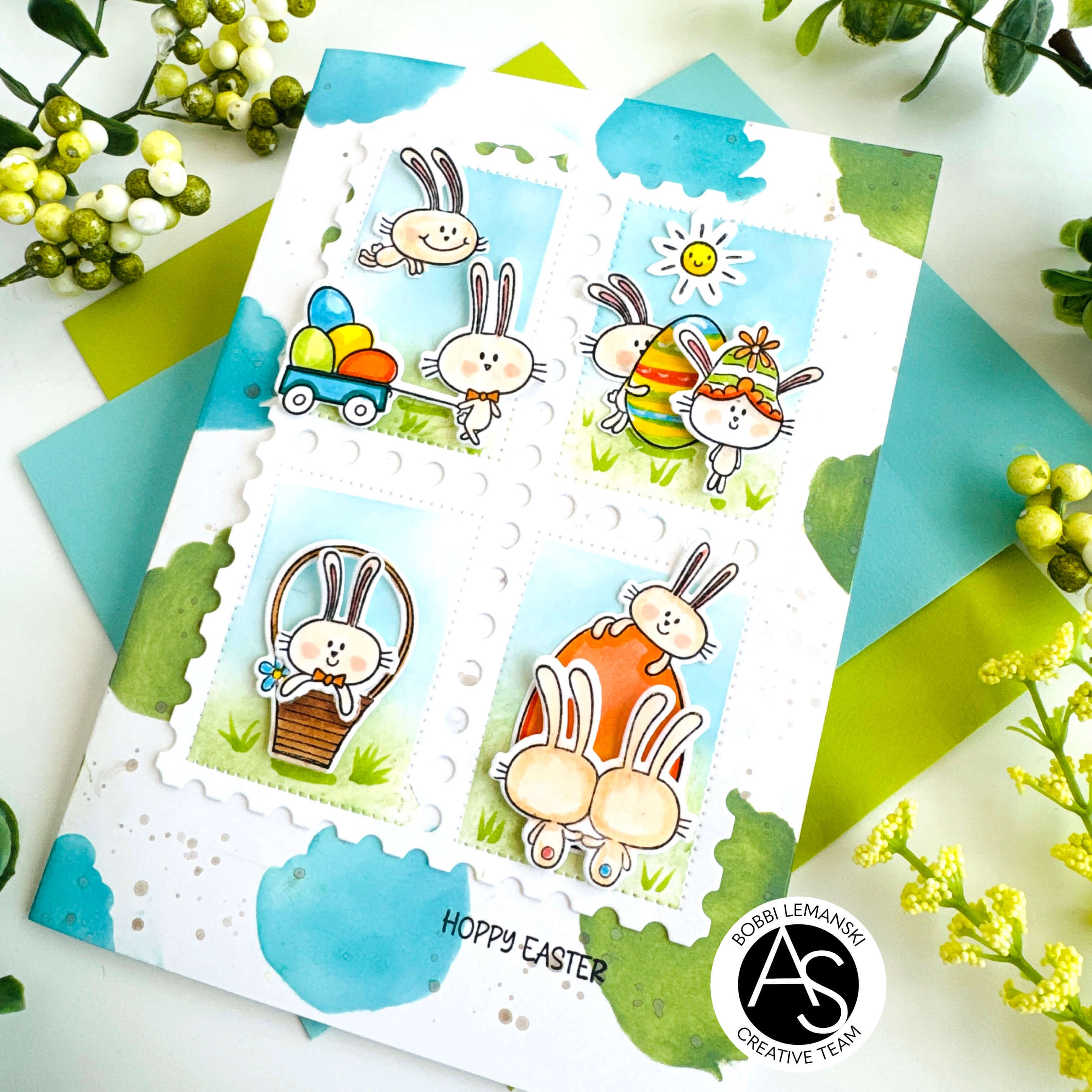 Hoppy Easter Stamp Set – Alex Syberia Designs