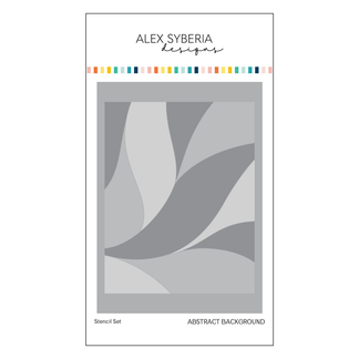 Abstract Background Stencil Set – Alex Syberia Designs