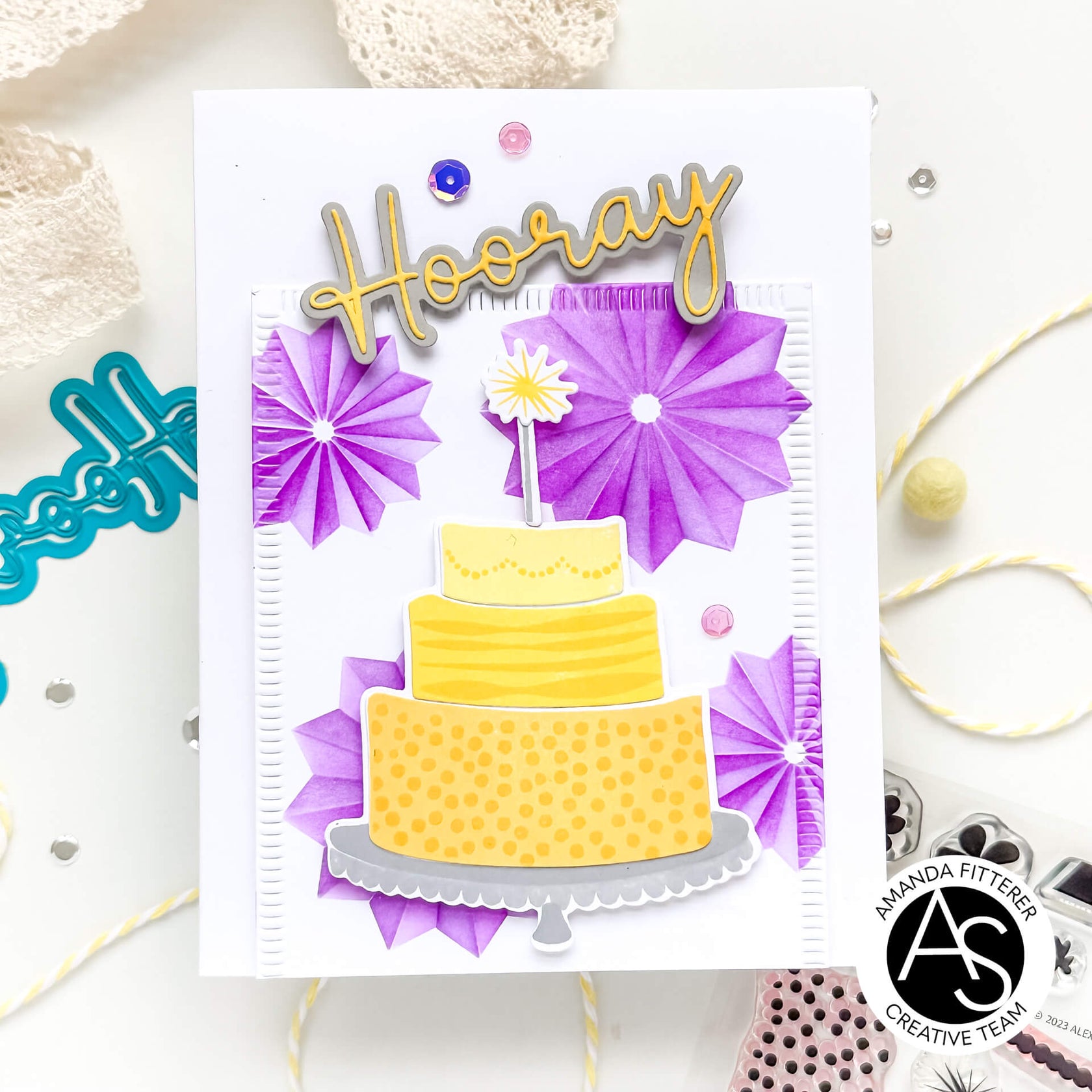 Carnival Party Stencil and Die Set – Alex Syberia Designs