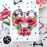 Penguin Love Stamp Set – Alex Syberia Designs