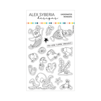 Underwater Wonders Stamp Set – Alex Syberia Designs