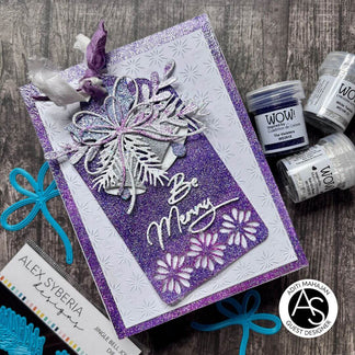 Sparkly Flakes Cover Die – Alex Syberia Designs