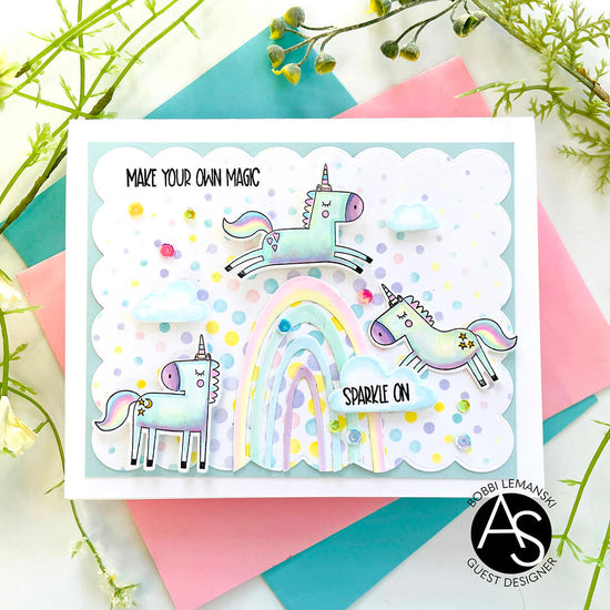 Always Be Yourself Unicorns Stamp Set – Alex Syberia Designs